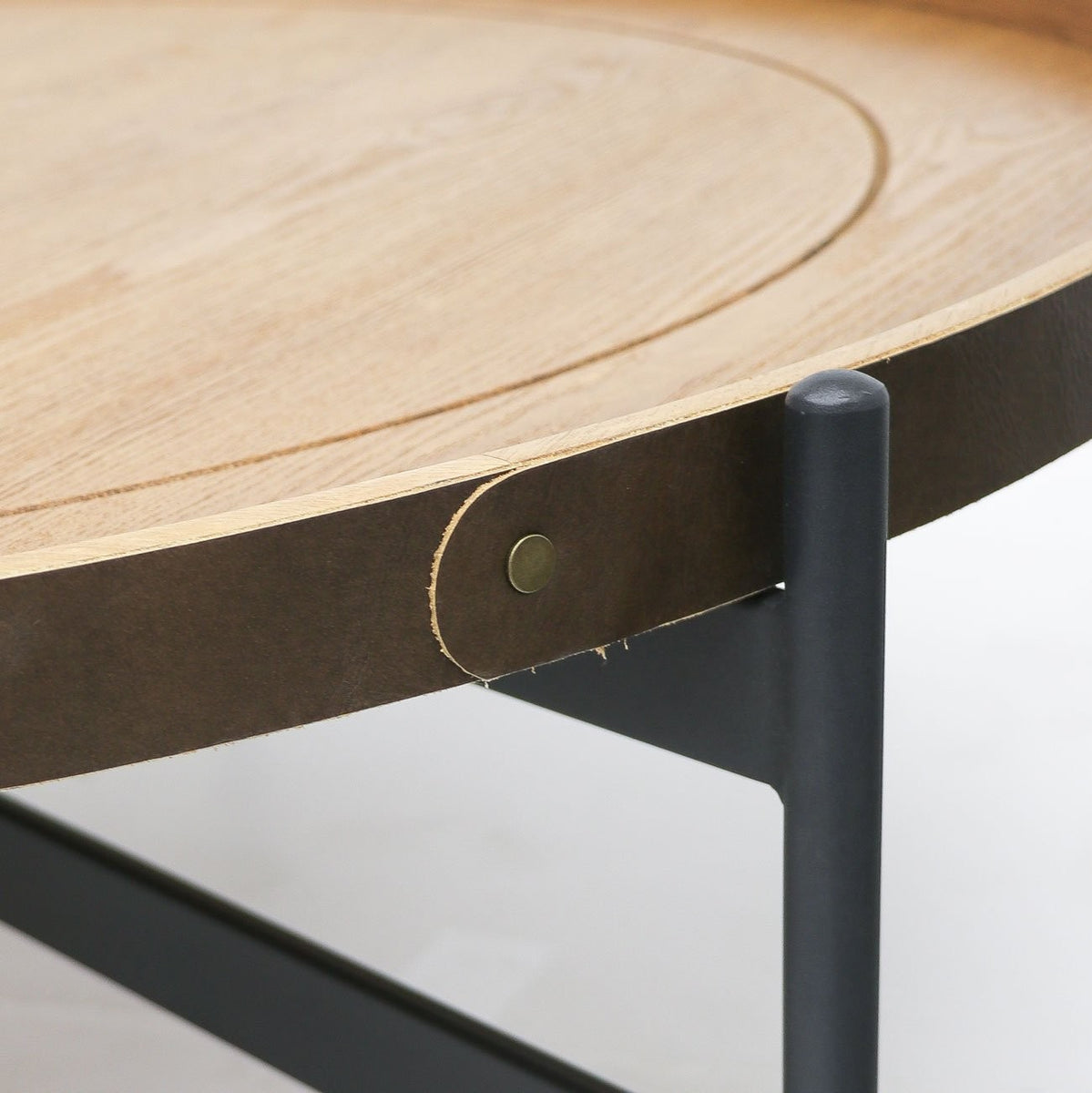 the Ōhura tall coffee table - natural – Kintra NZ